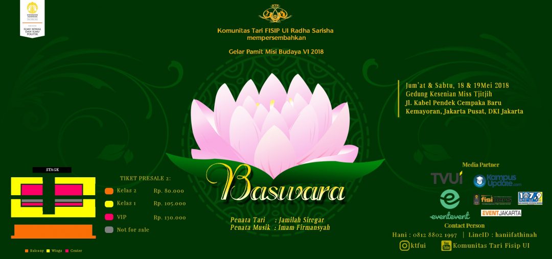 Baswara KTF UI: Penghantar Tari Tradisional Indonesia di Kancah ...